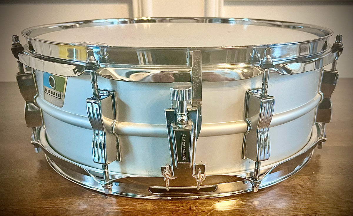 Ludwig - 1977 Vintage Acrolite 14x5” LM404 8-Lug Snare Drum – DrumPickers