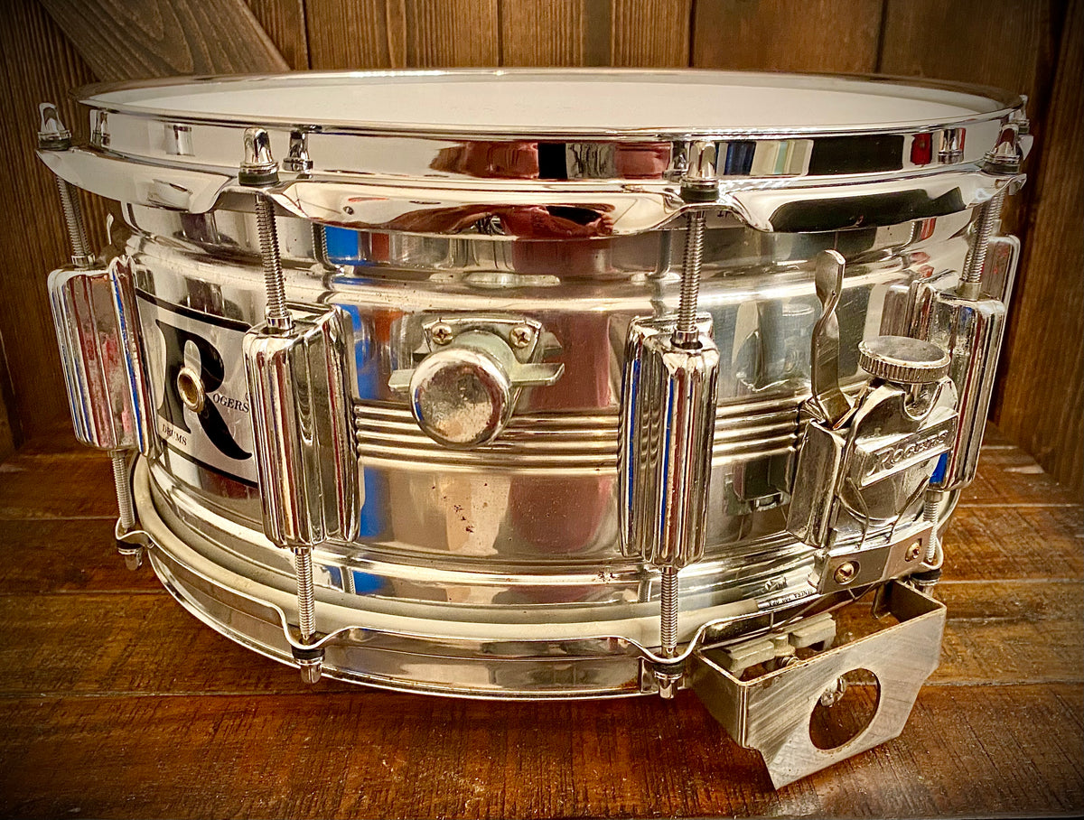 Rogers 6.5x14” Big R Dynasonic Snare Drum (Circa. 1974) – DrumPickers